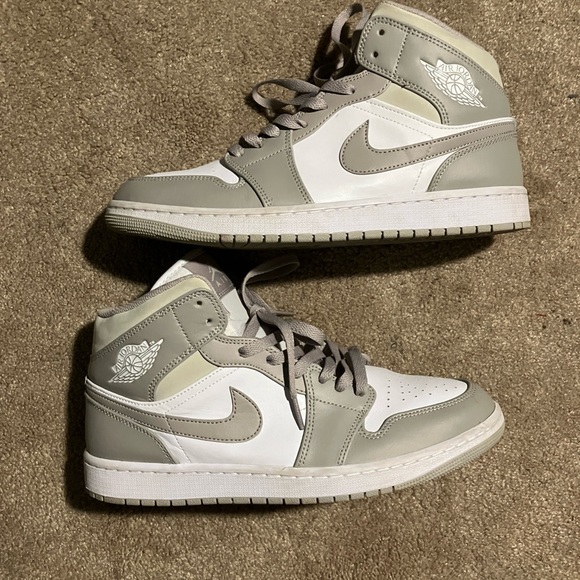 Jordan | Shoes | Air Jordan Mid College Grey | Poshmark